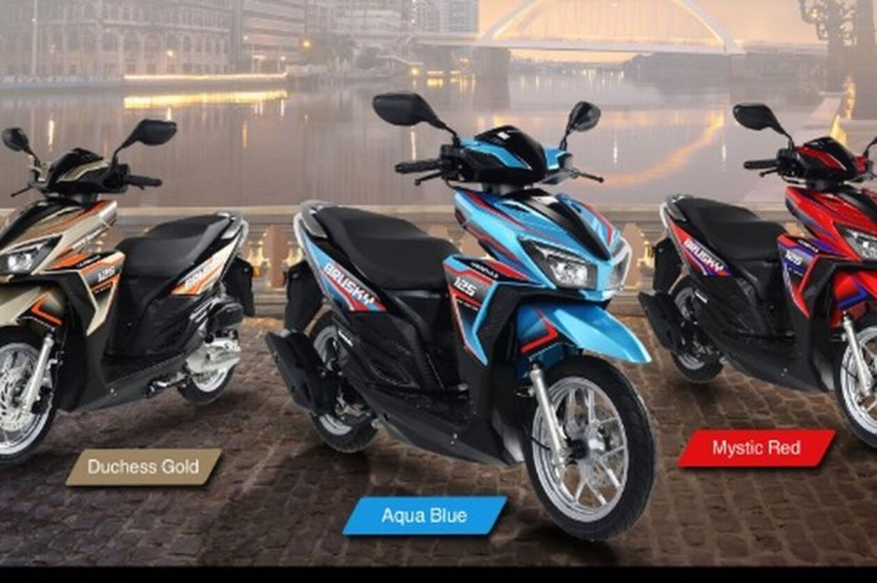 Motor Kawasaki Brusky 125 20 Jutaan yang Mirip Vario, Ini ...
