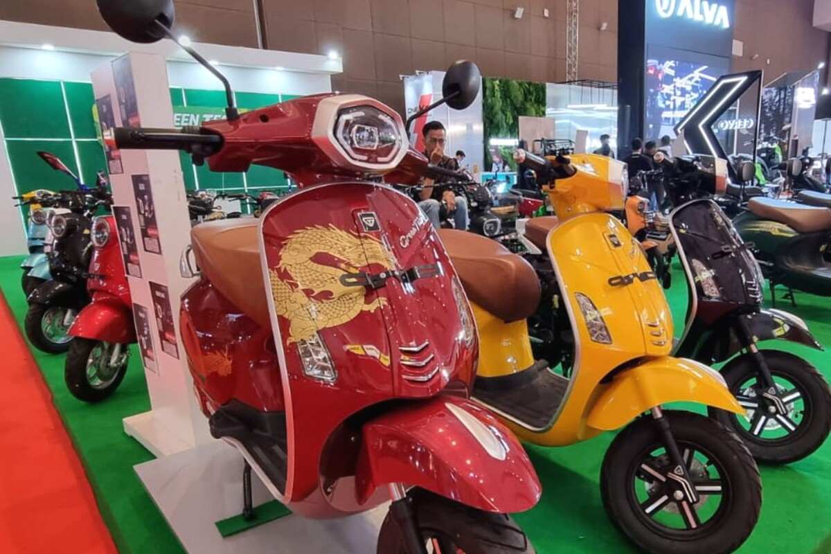 Harga Motor Listrik GreenTech GT VP di Blibli, Desain Elegan Mirip ...