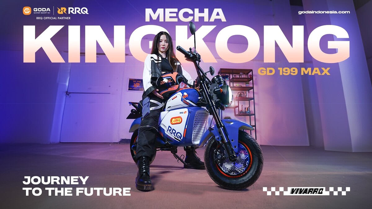 Harga Mecha KING KONG, Motor Listrik Mini Goda x RRQ Resmi Hadir di ...
