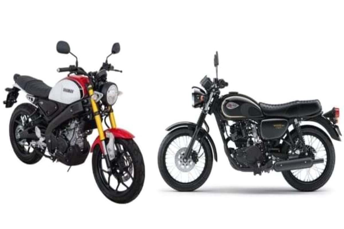 Perbandingan Kawasaki W175 vs Yamaha XSR 155, Mana Motor Sport Retro ...