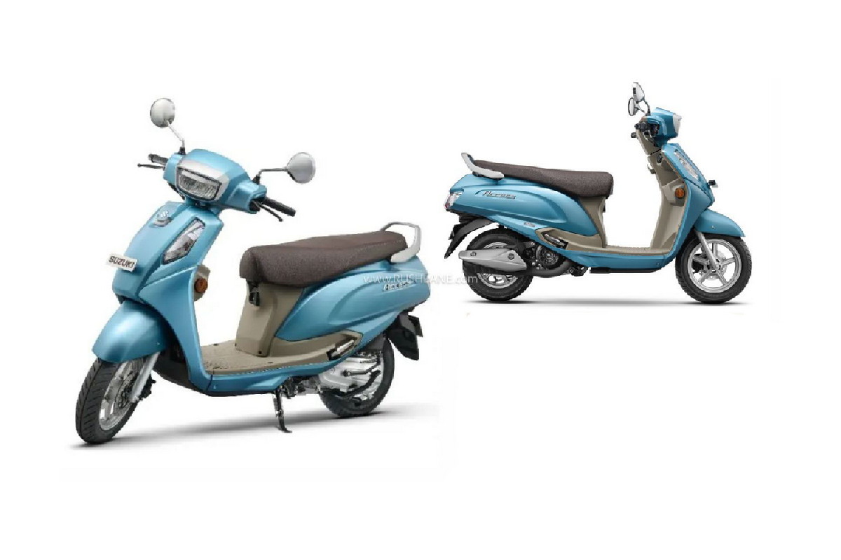 Suzuki Access Ride Connect TFT Edition: Skutik Retro Harga Rp 19 Jutaan ...