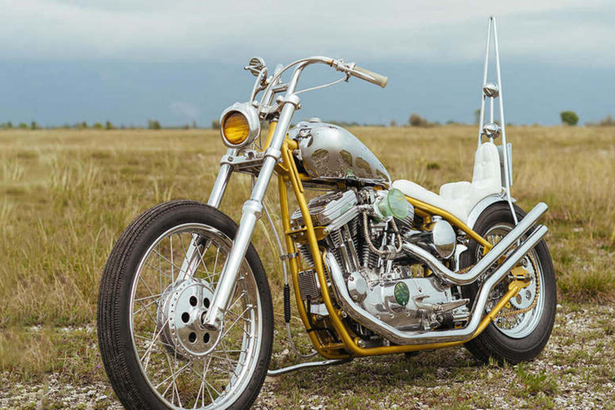 Harley Davidson XL 1200 Dimodifikasi Jadi Chopper Klasik, Ini Detailnya ...