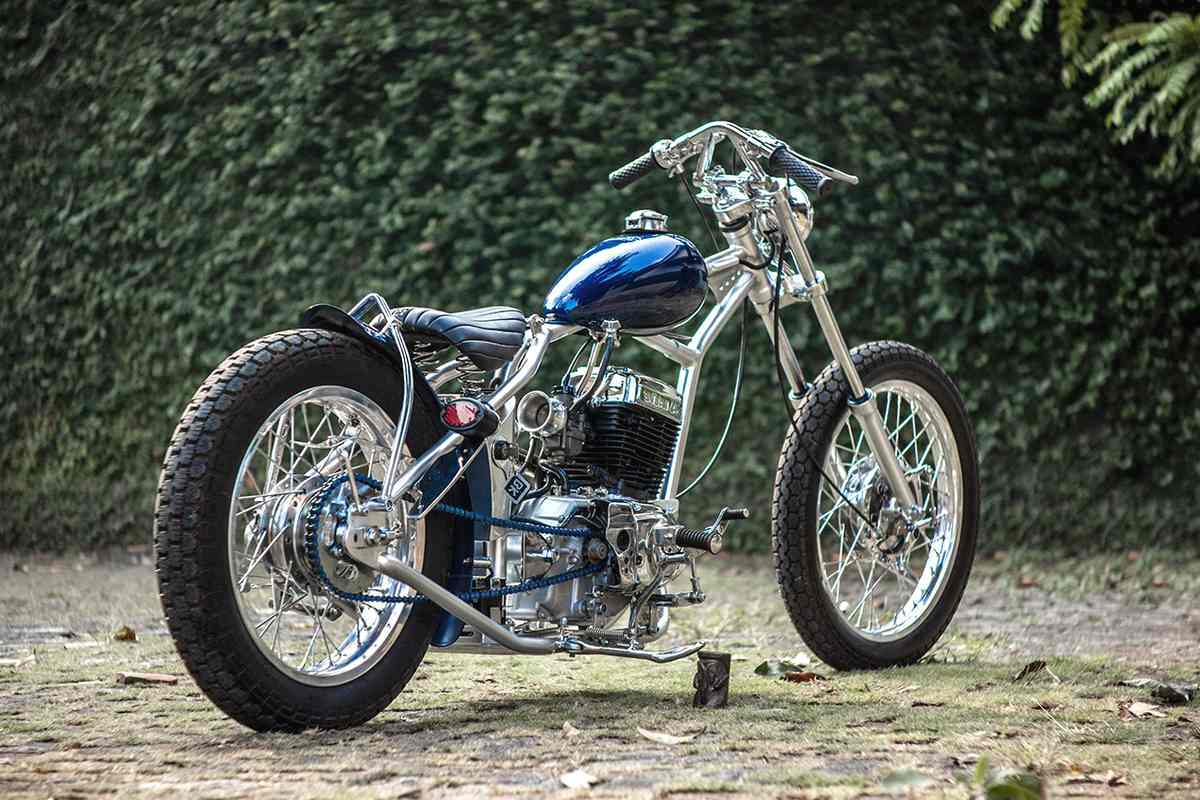 Modifikasi Suzuki Thunder 125 Bekas Jadi Chopper Street Style, Cocok ...